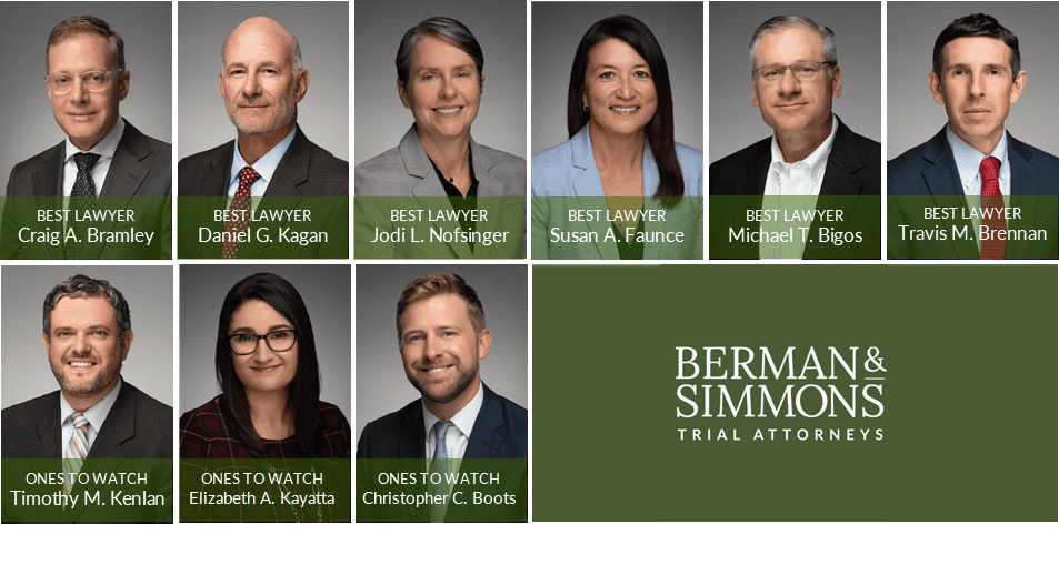Nine Berman & Simmons Lawyers Named to 2024 Best Lawyers in America and ...